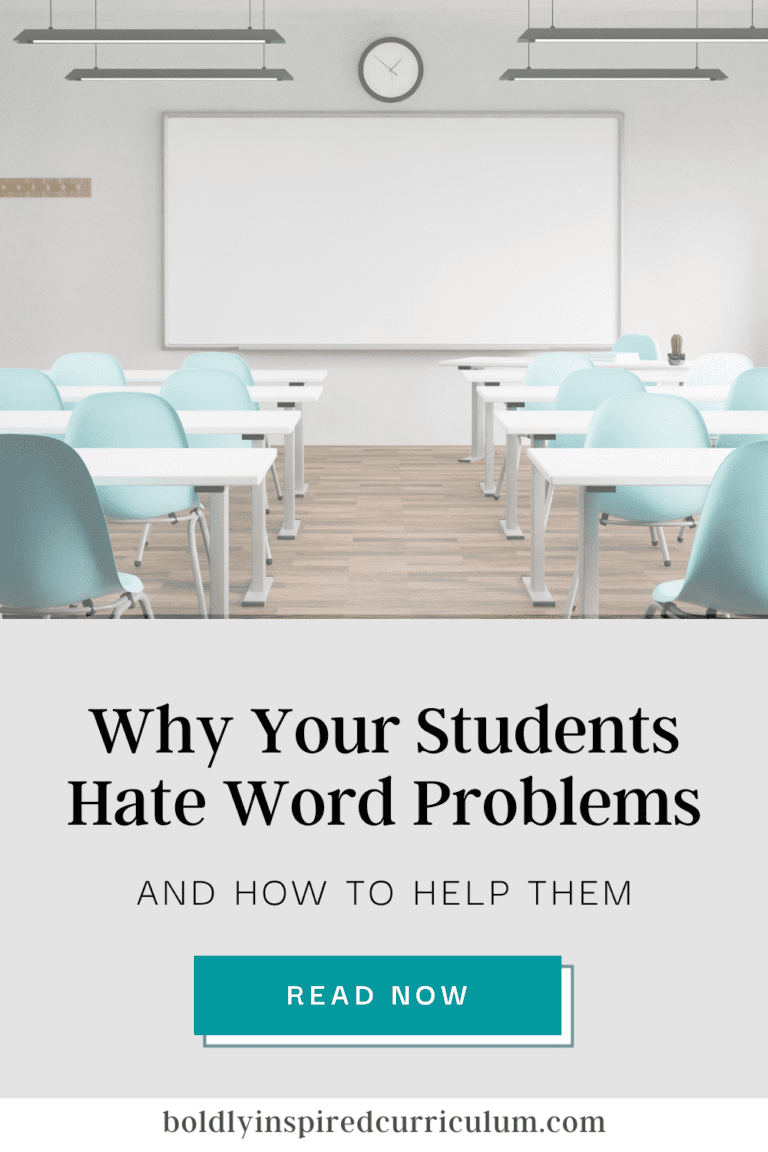 Why Your Students Hate Word Problems and How To Fix It