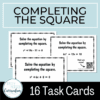 5 Unique Ways to Use Task Cards in High School Math