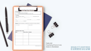 10 Low-Prep Polynomial Operations Activities for Algebra 1