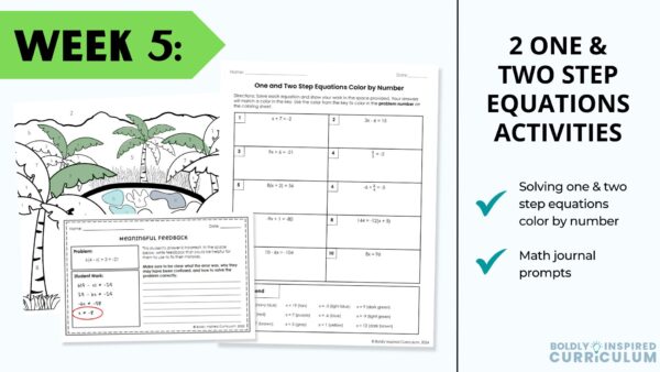 Why Your Students Need A Getting Ready for Algebra 1 Summer Review Packet