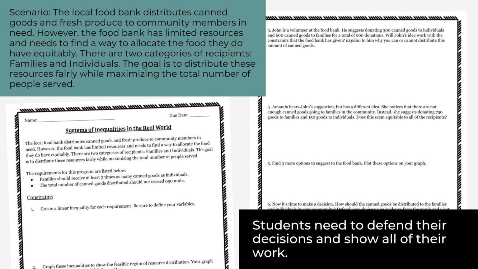 6 Student Approved Math Projects for Algebra 1 - Boldly Inspired Curriculum