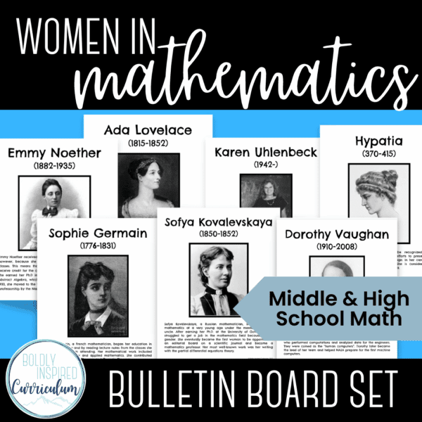 13 Math Posters and Math Classroom Ideas for High School