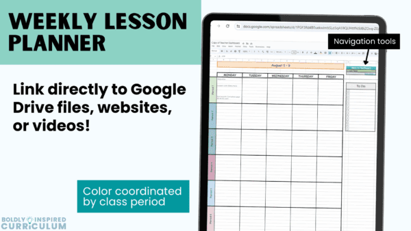 How to Use Google Sheets Lesson Plan Templates to Save Time