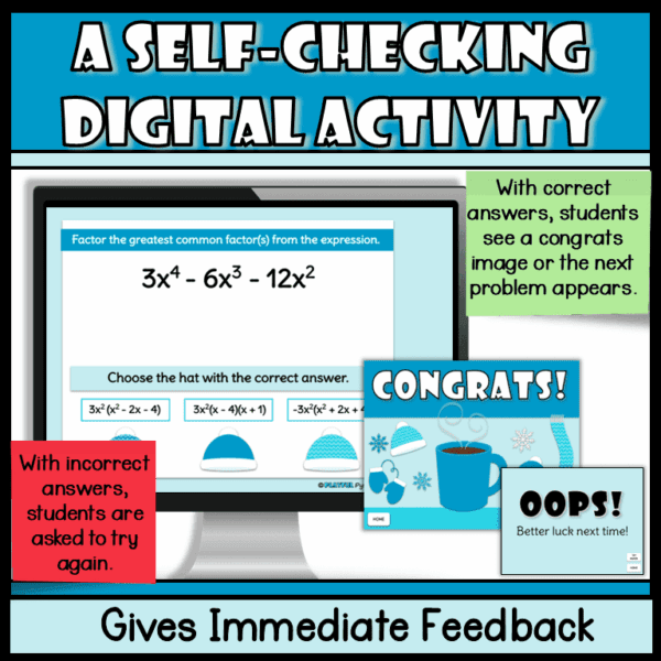 7 Winter Math Activities to Engage Your Algebra 1 Students