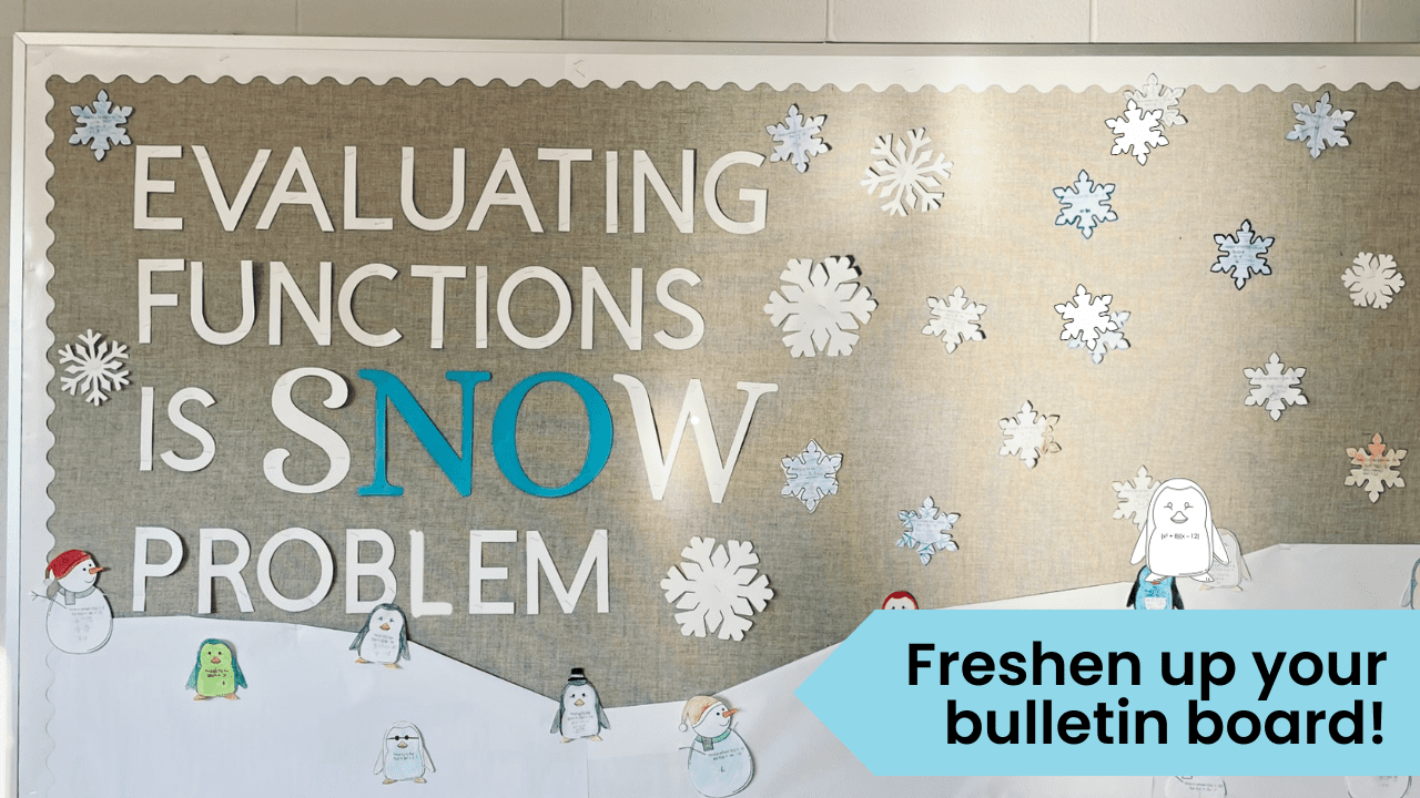 6 Must Have Middle School Winter Math Activities