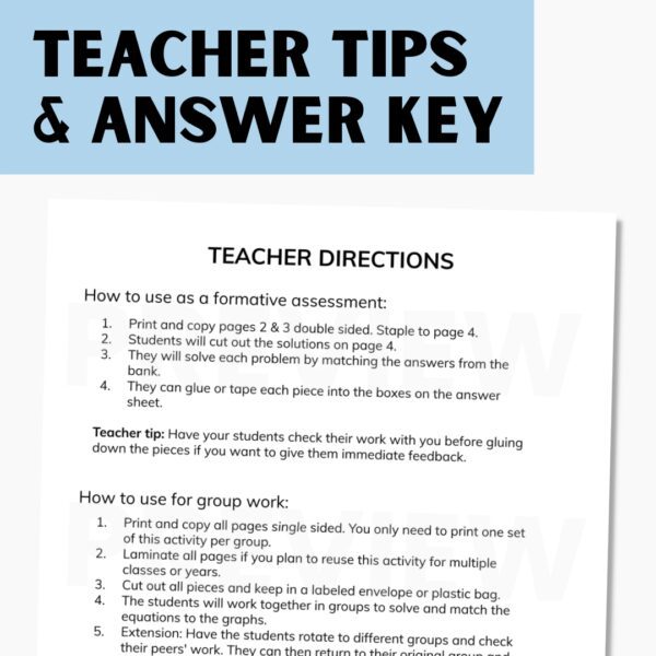 Writing Equations in Point Slope Form Activity | Digital & Printable ...