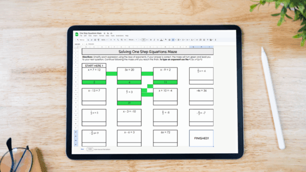 11 Engaging Solving Multi Step Equations Math Activities