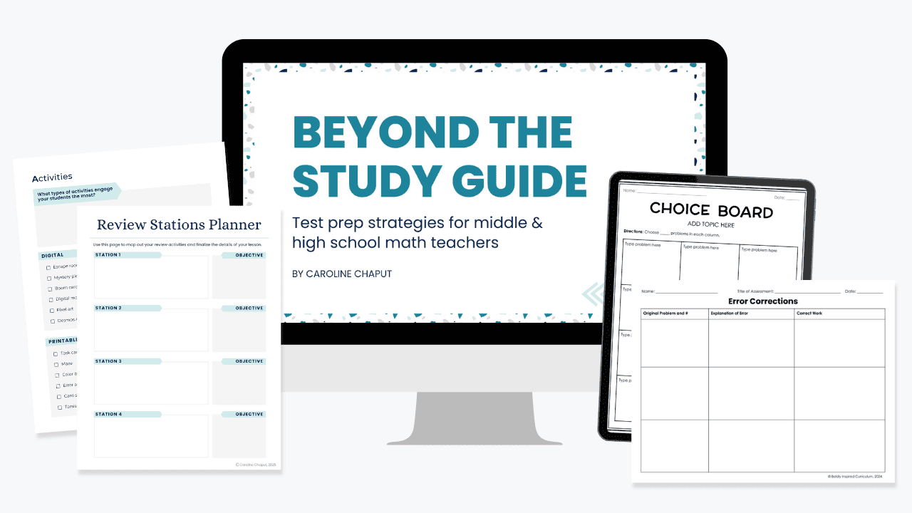 Test Prep Workshop Registration - Boldly Inspired Curriculum