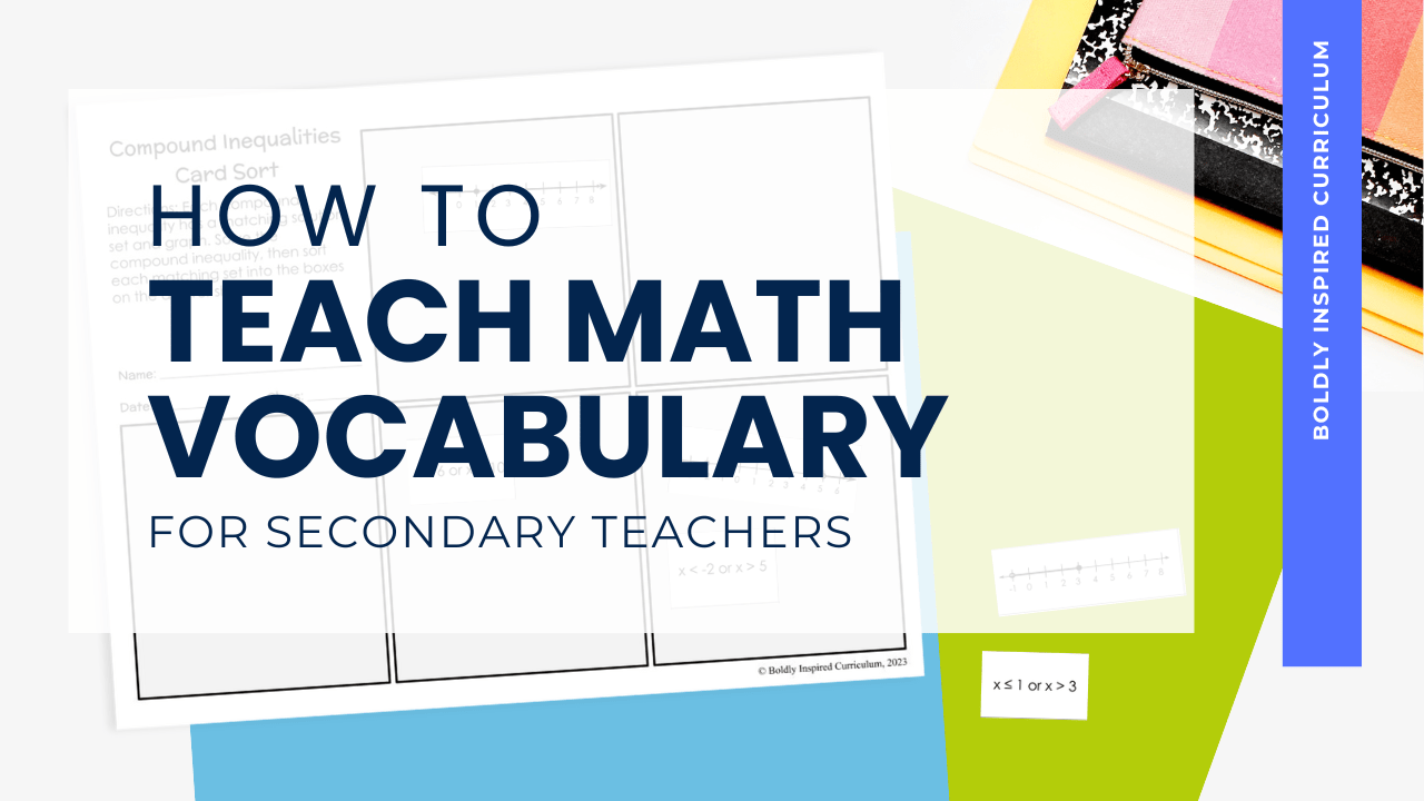 How to Teach Math Vocabulary Effectively